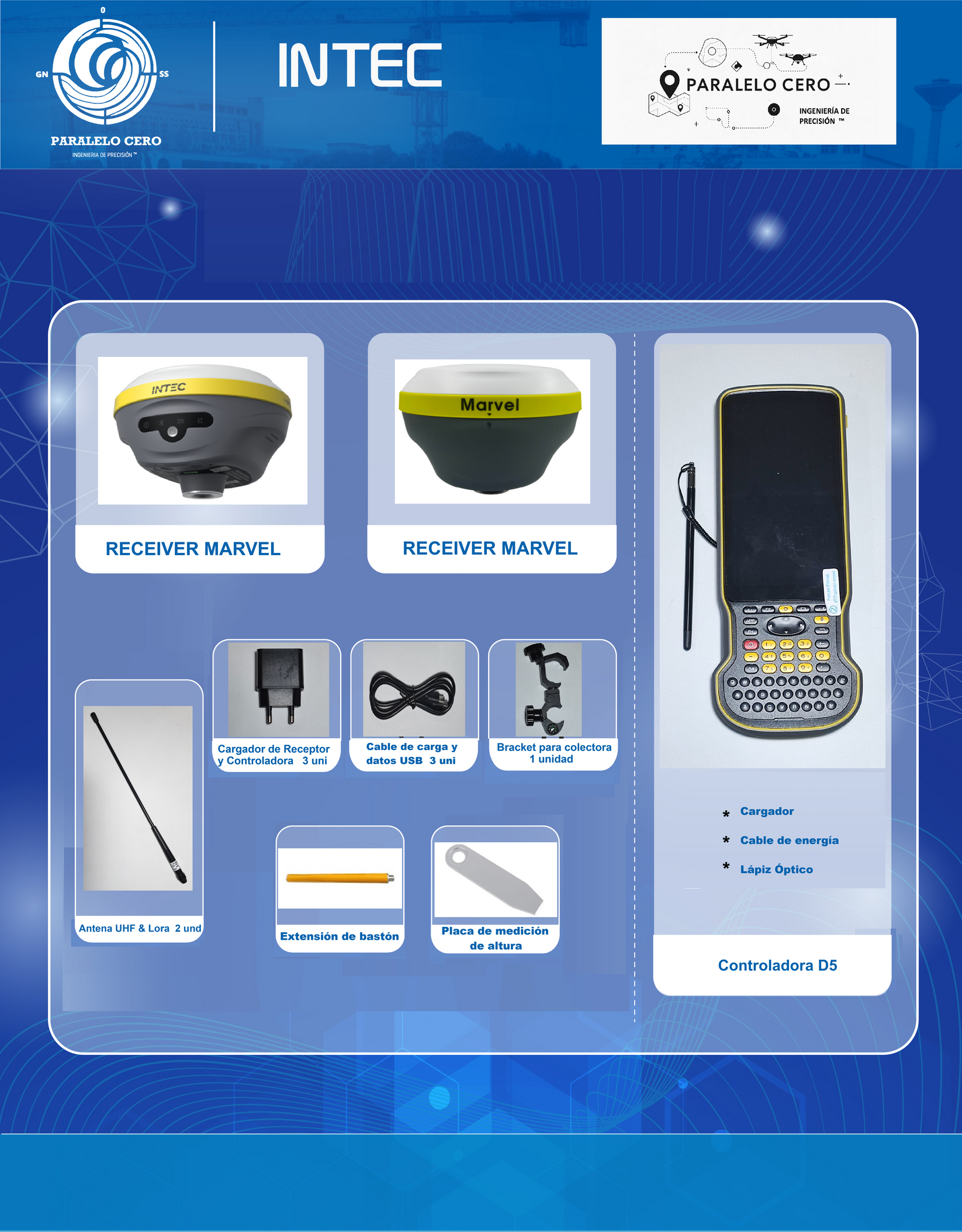 Kit INTEC Marvel Lite – Paralelo Cero